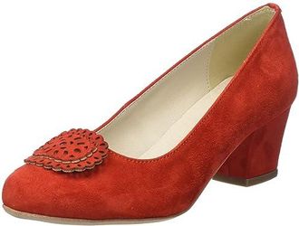 Hirschkogel Escarpins pour Femme, Papaye, 41 EU