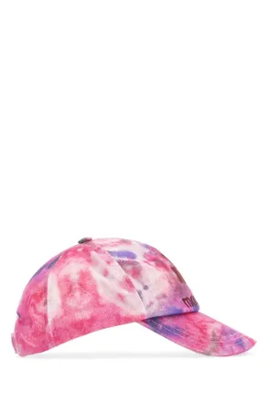 Isabel Marant Womens Printed Cotton Tyron Baseball Cap Pink Cappelli E Fasce Per Capelli Hat