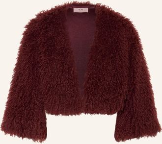 Vera Mont Vm Vera Mont Kunstfell-Bolero Mit 3/4-Arm rot