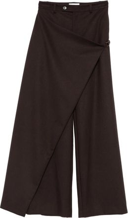 The Nina Studio Wrap-design Trousers