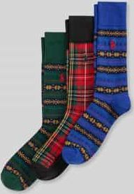 Ralph Lauren Socken mit Logo-Stitching im 3er-Pack