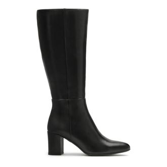 Kazar Schwarze Stiefel auf einem Pfosten - - Shoes - Damen - Schwarzk - 35 EU
