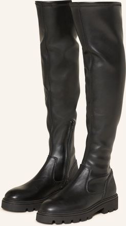 Mrs & Hugs Mrs & Hugs Overknee-Stiefel schwarz