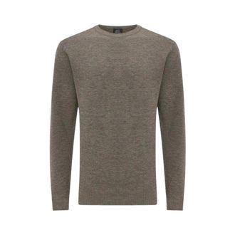Genti Woll-Rundhals-Strickpullover - - Knitwear - Herren - Grau - M