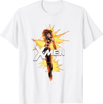 MARVEL Xmen Phoenix Flame Pose T-Shirt