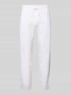 Jack & Jones Hose aus Baumwoll-Leinen-Mix Modell KANE