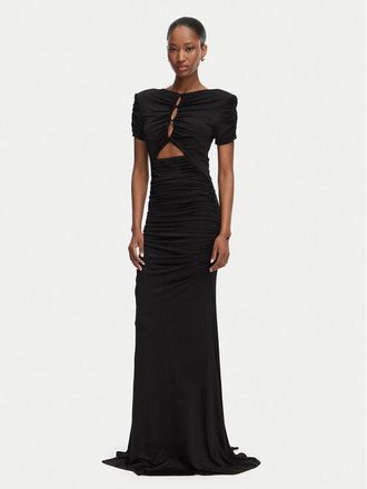 BABYLON Abendkleid MF0200 Schwarz Slim Fit