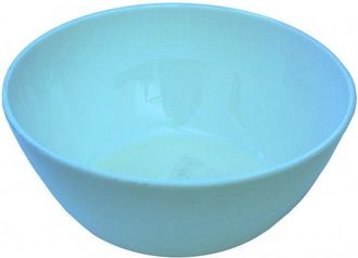 WACA 1043 Sch&uuml;ssel Kunststoffsch&uuml;ssel 400 ml Dm 125 mm, Farbe:hellblau