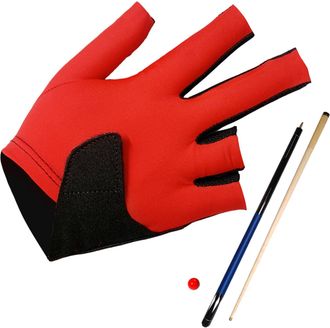Generico Sporthandschuh mit offenen Fingern und elastischem Material, elastisches Material, Trainingszubeh&ouml;r f&uuml;r Damen