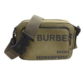 Burberry Pre-owned Canvas Schultertasche - - Pre-owned - Herren - Gr&uuml;n - ONE SIZE