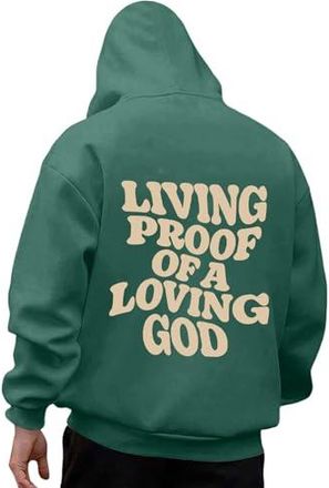 Generic Sweat a Capuche Homme Hooded Sweatshirt Sweatshirt &agrave; Capuche Homme, Pullover &agrave; Manches Longues avec Design Imprim&eacute; pour Le Printemps et lAutomne