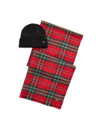 Lauren Ralph Lauren Set Schal und M&uuml;tze 454P23529004 Rot