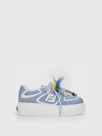 Fendi Baskets FENDI Femme couleur Bleu Azur