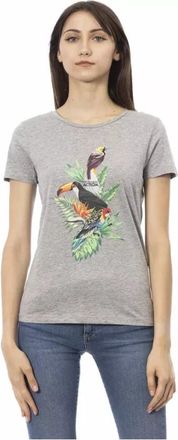 Trussardi Action Kurzarm T-Shirt - - Tops - Damen - Grau - M