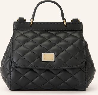 Dolce & Gabbana Handtasche Sicily schwarz