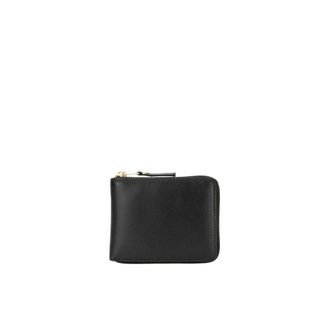 Comme Des Gar&ccedil;ons unisex, Pre-owned, Noir, Taille: ONE Size Pre-owned Classic Leather Line Zip Wallet