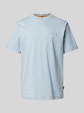 Boss Orange by Hugo Boss T-Shirt mit Label-Print Modell Telogoboss