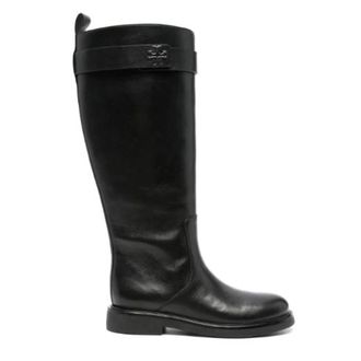 Tory Burch Double T Utility Boots - - Shoes - Damen - Schwarzk - 36 1/2 EU