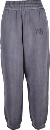 Alexander Wang Femme, Pantalons, Gris, Taille: 38 FR Tuta Pantalons de surv&ecirc;tement