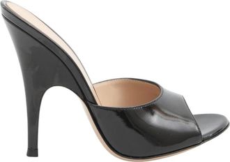Gianvito Rossi Femme, Chaussures, Noir, Taille: 36 EU Mules &agrave; talon haut