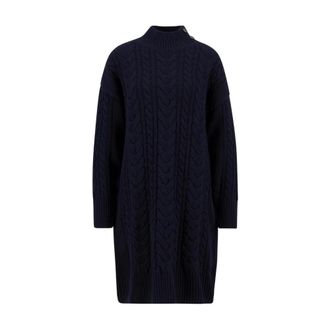 Barbour Belford Strick-Minikleid - - Dresses - Damen - Blau - M