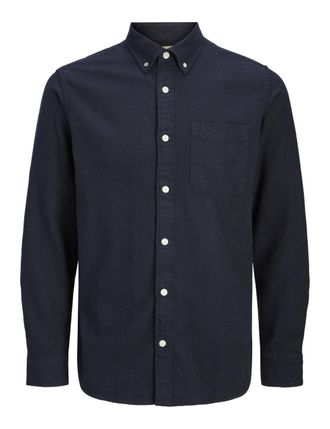 Jack & Jones Jprblubrook Twill Solid L/S Shirt Jnr