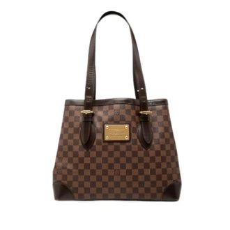 Louis Vuitton Pre-owned Hampstead MM Tote Bag - - Pre-owned - Damen - Braun - ONE SIZE