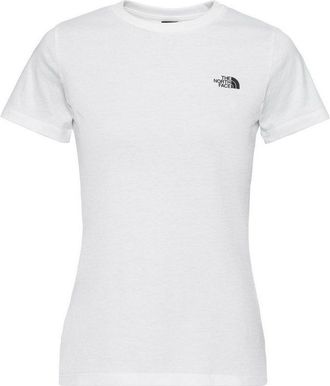 The North Face T-Shirt W S/S SIMPLE DOME SLIM TEE (1-tlg)