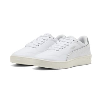 Puma Damen Court Lally Dayinight Sneaker, Weiß Weiß Silber, 35.5 EU