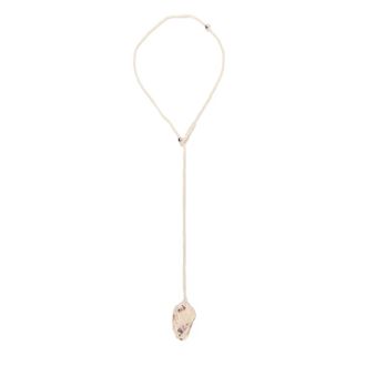 Our Legacy Homme, Accessoires, Beige, Taille: ONE Size Collier Fly Shell Crochet