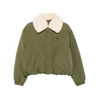 Ralph Lauren Femme, Vestes, Vert, Taille: 36 FR Veste matelass&eacute;e &agrave; capuche