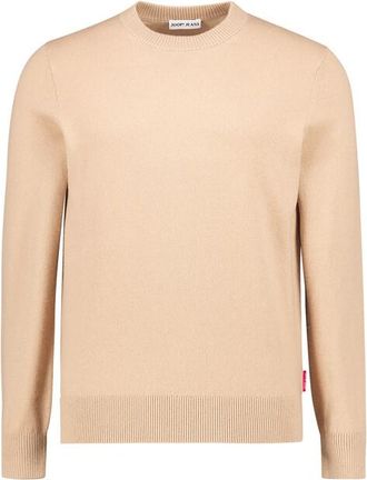 Joop Herren Pullover braun Wolle unifarben