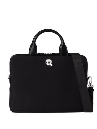 Karl Lagerfeld pochette dordinateur Ikonik - Noir