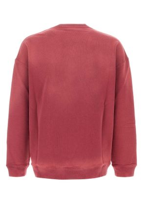Loewe Mens Red Cotton Sweatshirt Exterior: Felpe Sweater