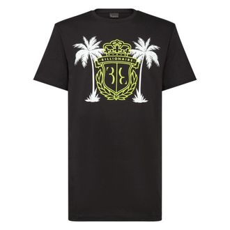 Billionaire Boys Club T-Shirt Rundhals Palms - - Tops - Herren - Schwarzk - XS