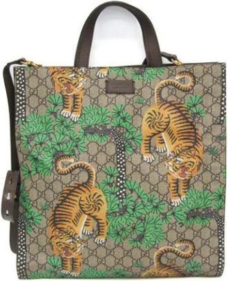 Gucci unisex, Pre-owned, Multicolore, Taille: ONE Size Sac fourre-tout Vintage Pre-owned