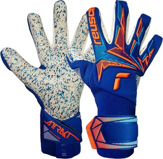 Reusch Profi Torwarthandschuhe Herren Erwachsene | starker Grip | 4mm Profi-Haftschaum | f&uuml;r Training & Spiel | Kunstrasen & Naturrasen | Gr&ouml;&szlig;e 7,5-12 | Attr