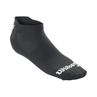 Wilson Wilson Kaos II Noshow Chaussettes Black/Grey/S/M