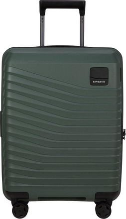 Samsonite Intuo - Spinner S, Erweiterbarer Handgepäck, 55 cm, 39/45 L, Grün (Olive Green)