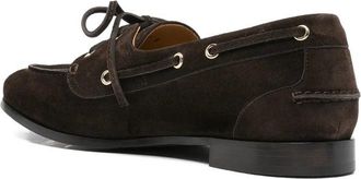 Bally Calf Suede Loafer - Brown