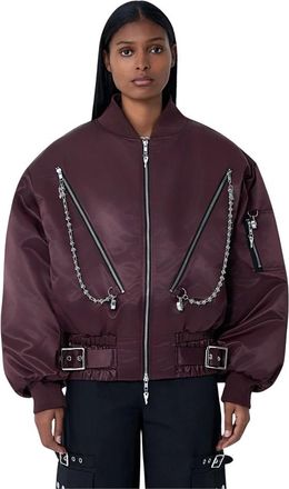 Chopova Lowena Femme, Vestes, Brun, Taille: 40 FR Helter Bomber Jacket