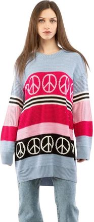 Moschino Femme, Pulls, Multicolore, Taille: 38 FR Maille ras du cou