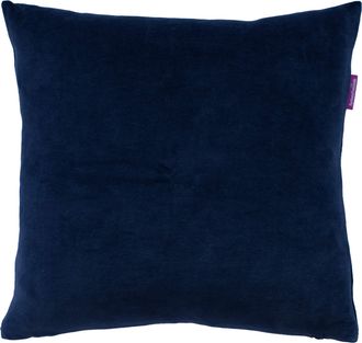 farbenfreunde Interieur Kissenhülle aus Nicky-Stoff 40x40 Blue Velvet