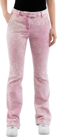 Moschino Femme, Pantalons, Rose, Taille: 36 FR Slim-fit Pantalons