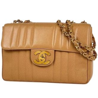 Chanel Pre-owned Mademoiselle Schultertasche - - Pre-owned - Damen - Braun - ONE SIZE