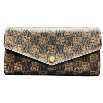 Louis Vuitton Porte-monnaie vintage doccasion - Femme - Pre-owned - Brun - Taille: ONE Size