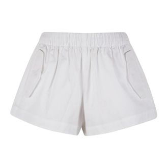 Wardrobe.NYC Boxer Short - - Shorts - Damen - Wei&szlig; - S