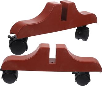 Amosfun 2st&uuml;cke Teiliges Raumteiler-standfu&szlig; Stabiler Kunststoff-raumteiler-Halter Kompakt Und Langlebig F&uuml;r Wohnzimmer B&uuml;ro Flexibel Und Platzsparend Einsetz