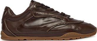 Pinko Sneakers PINKO Yulia 04 SS0223P003 Dunkelbraun