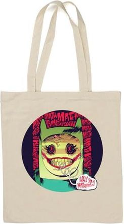 Generic Sac fourre-tout en coton naturel série TV 05 Blanc